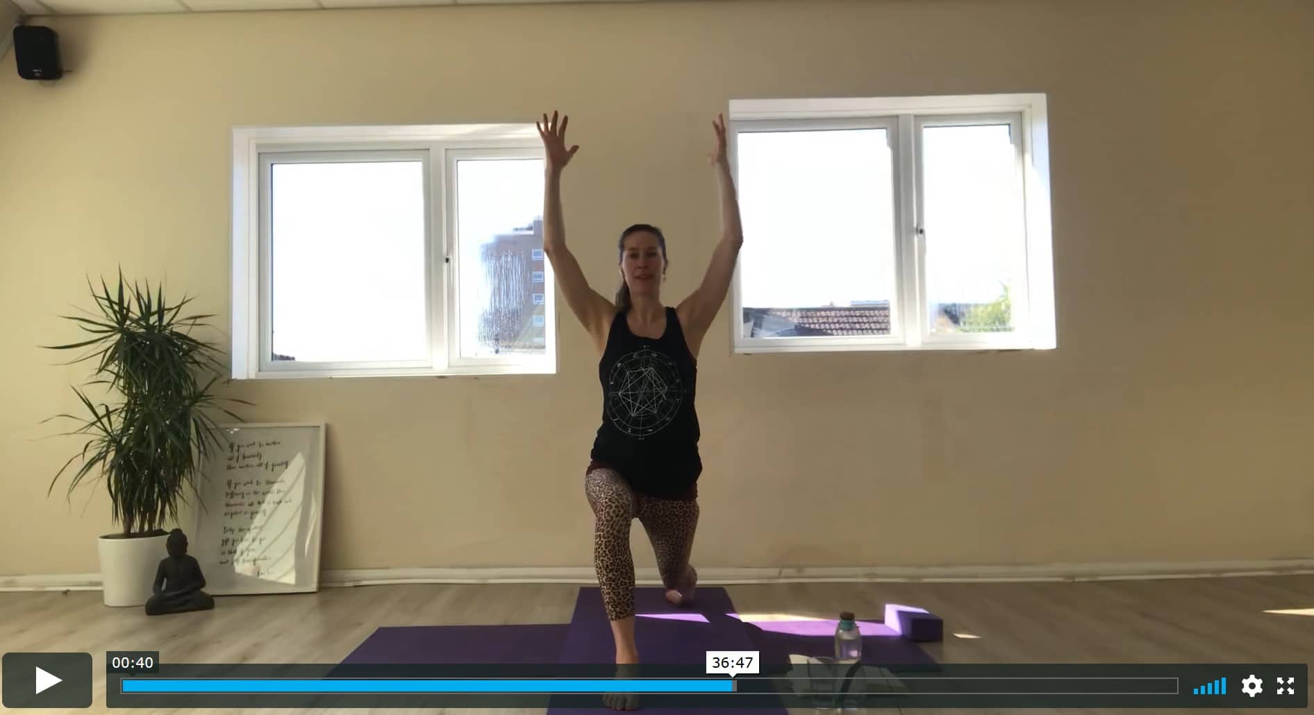 YOGA: Strong Flow: Put Your Best Foot Forward (60mins) • Energy for ...