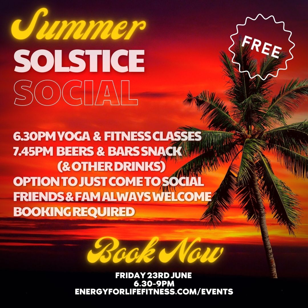 Summer Solstice Social • Energy for Life Fitness