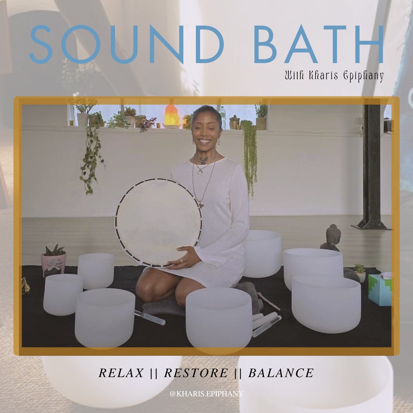 Crystal Bowl Sound Bath • Energy for Life Fitness